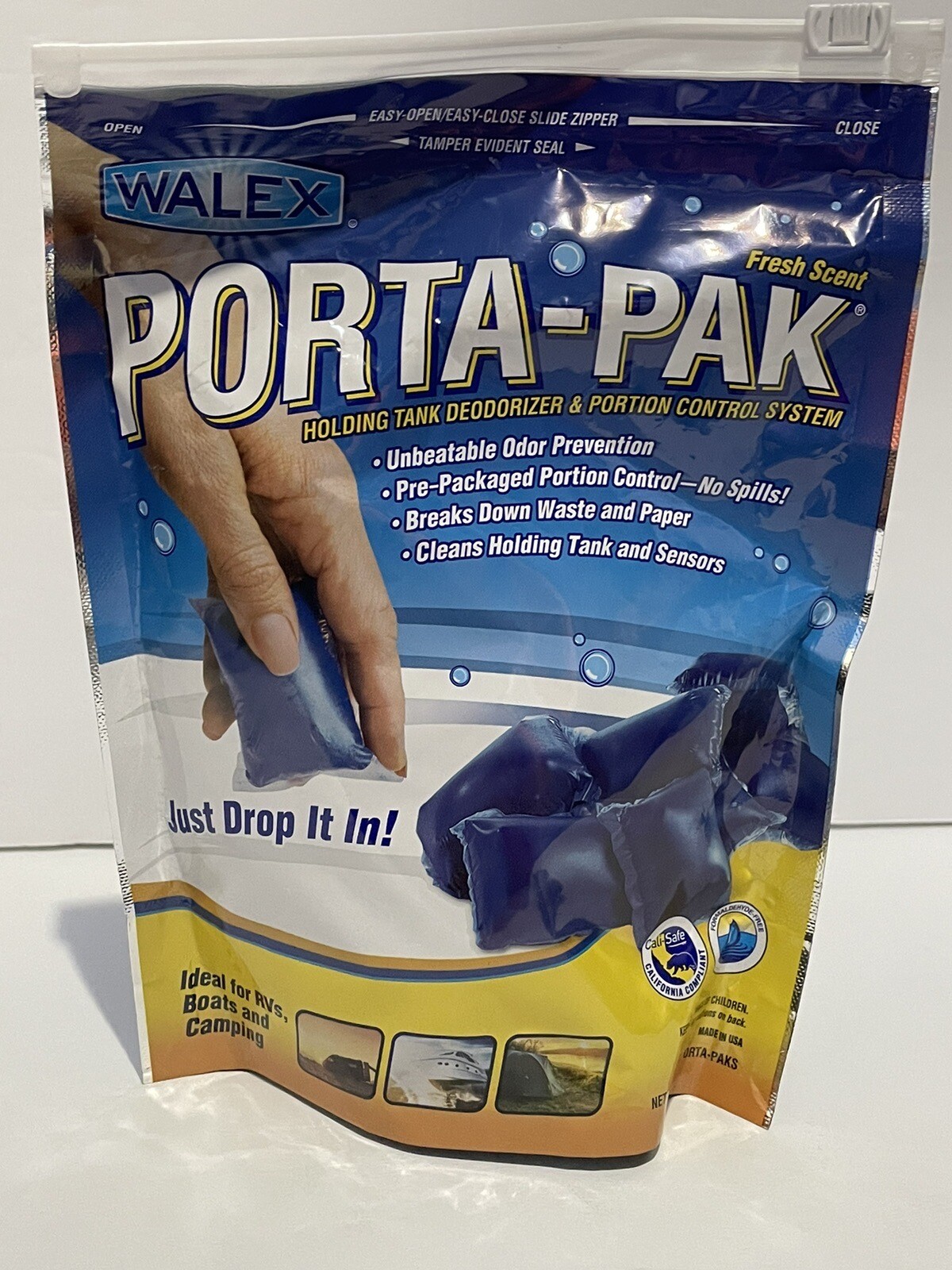 Walex Porta-Pak Holding Tank Deodorizer - Pack of 10 for sale online | eBay