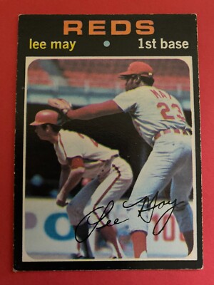 1971 O-Pee-Chee LEE MAY #40 Cincinnati Reds | eBay