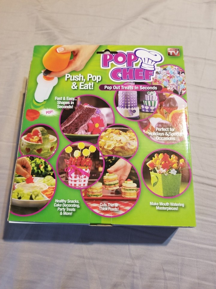 Pop Chef Push, Pop & Eat As Seen On TV NIB | eBay