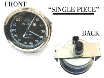 SMITH REPLICA SPEEDOMETER BLACK 10-120 MPH FIT FOR VINTAGE BIKE # | eBay