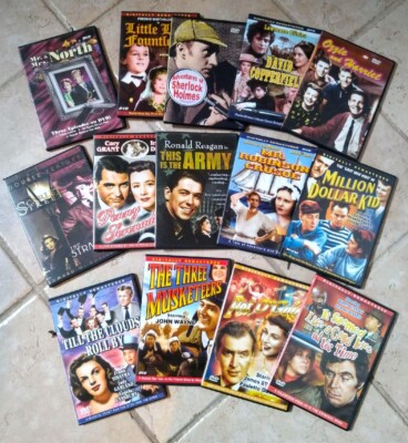 DVD Classic Movie Collection Lot of 14 Vintage Titles Digitally ...