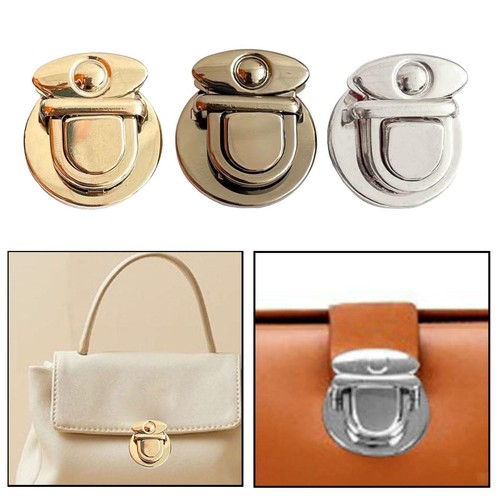 5x Tuck Lock Clasp Bag Press Lock for Leather Handbags Wallets DIY ...