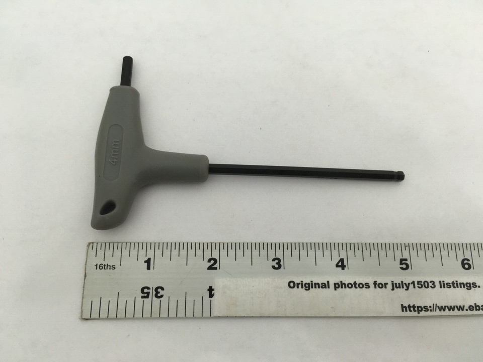NEW Pittsburgh Offset T-Handle Long Reach Key - 4mm - Ball End ...