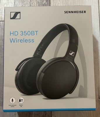 Sennheiser HD 350BT Wireless Headphones - Black - NEW | eBay