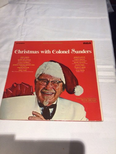 Christmas with Colonel Sanders LP Record Album 1969 Collectors Special ...
