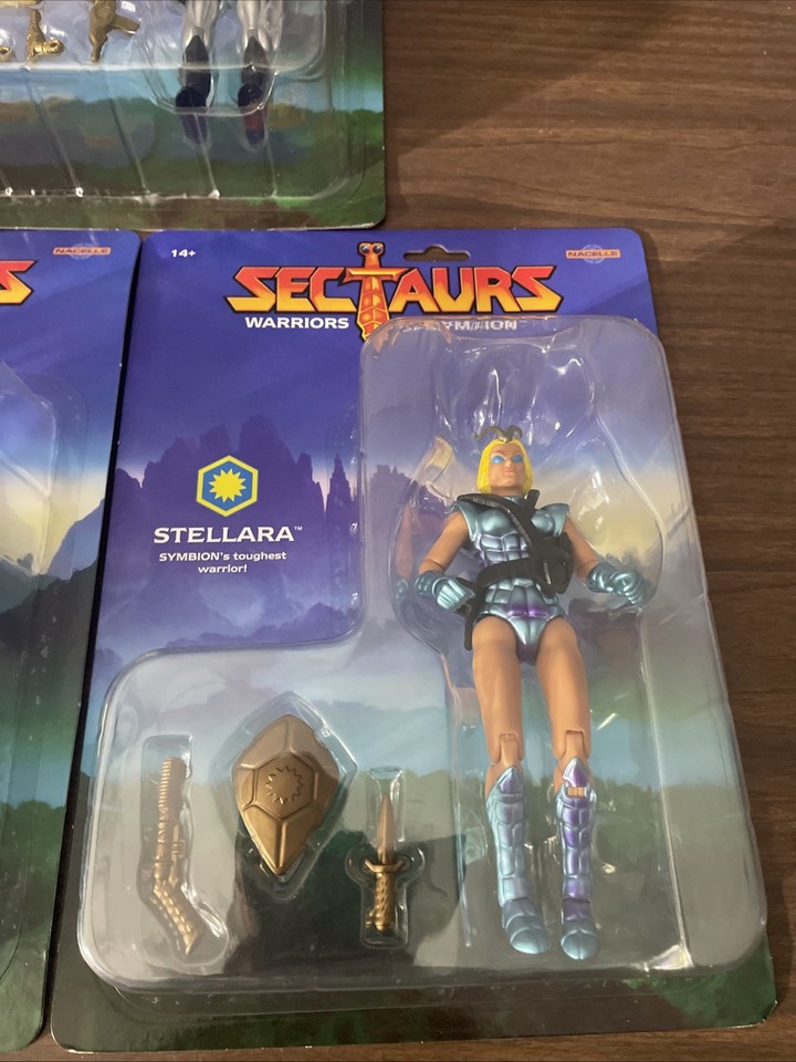 Sectaurs Warriors Of Symbion Action Figure Lot Of 3 The Nacelle Company ...