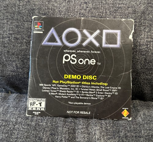 PSone Demo Disc Sony PlayStation 1 PS1 ~ Works Great! ~ Fast Shipping ...