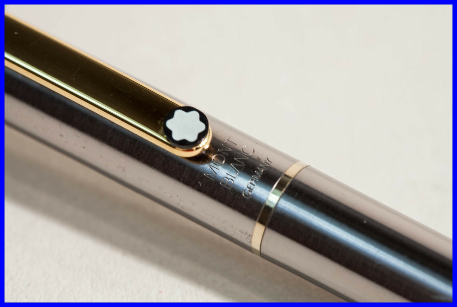 MONTBLANC SlimLine (SL) Ball Point Pen / Push-Mechanism / gun metal ...