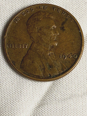 1940 WHEAT PENNY - NO MINT MARK "L" in Liberty Error cent coin | eBay