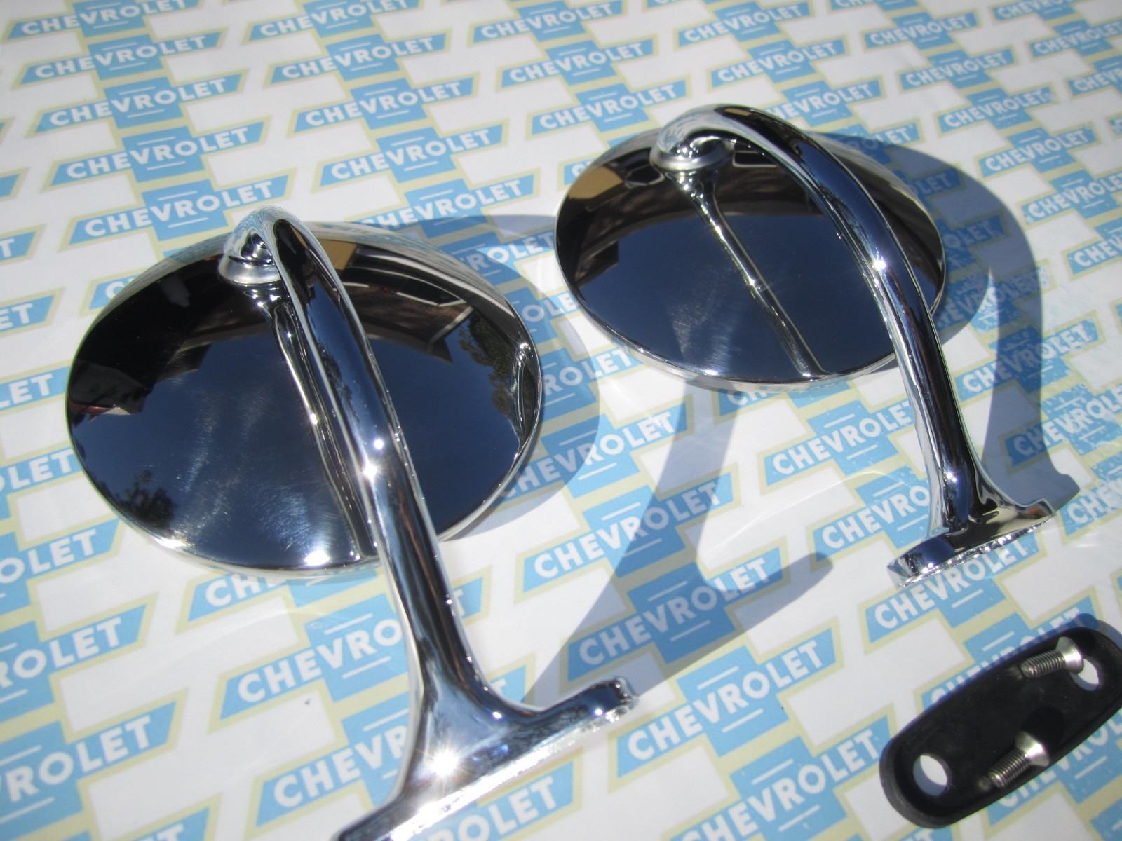 1948-1954 Chevrolet Outside Rear View Mirrors. Show Quality. Pair | eBay
