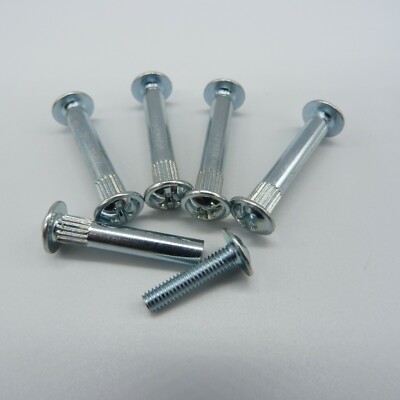 5 x M4 INTER SCREWS METAL MALE & FEMALE DOUBLE ENDED BINDING CHICAGO ...