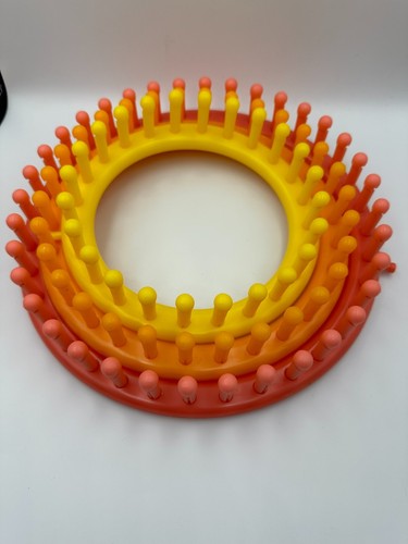 Bulky Yarn Round Loom Set 3 Looms - Read Below | eBay