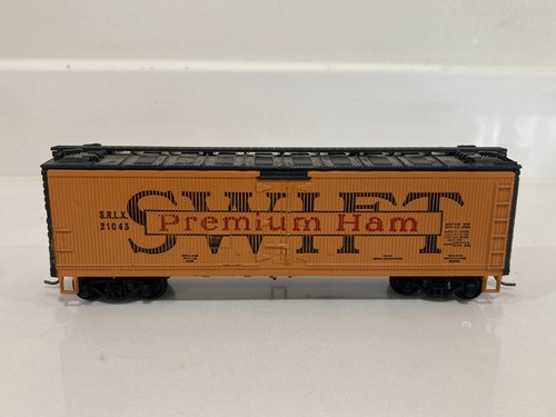 HO Train Box Car 40' SWIFT PREMIUM HAM Reefer Pre-Built | eBay