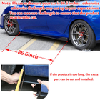 Gloss Black Front Lower Bumper Lip Splitter Spoiler For Infiniti G37 ...