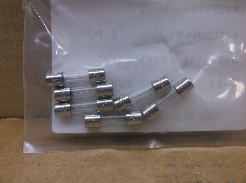 Quantity 6) GGS4 NEW In Box 10A Glass Fuse Sumitomo Heavy Industries ...