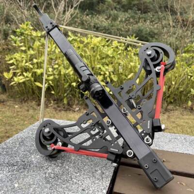 Mini Compound Bow Short Arrows Set Archery Ball Launcher Rapid w/ Balls ...