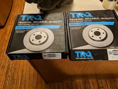 TRQ Brand Bra73991 Car Rotor Set V0365 | eBay