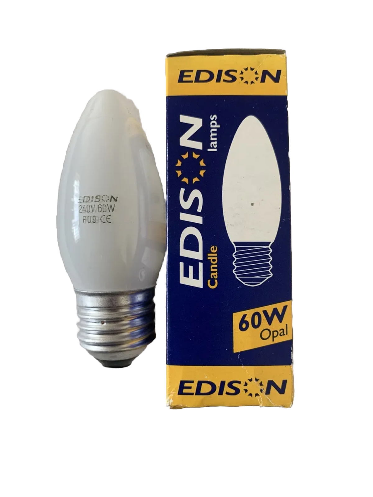 Edison Candle 60w-240v-ES/E27cap Pack Of 5 | eBay UK