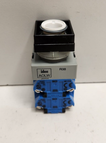 NEW OLD STOCK! IDEC 120V ILLUMINATED MAINTAINED PUSH BUTTON AOLW | eBay