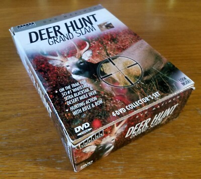 Deer Hunt Grand Slam (4 DVD Set, 2006) DVDs are SEALED - LIKE NEW ...