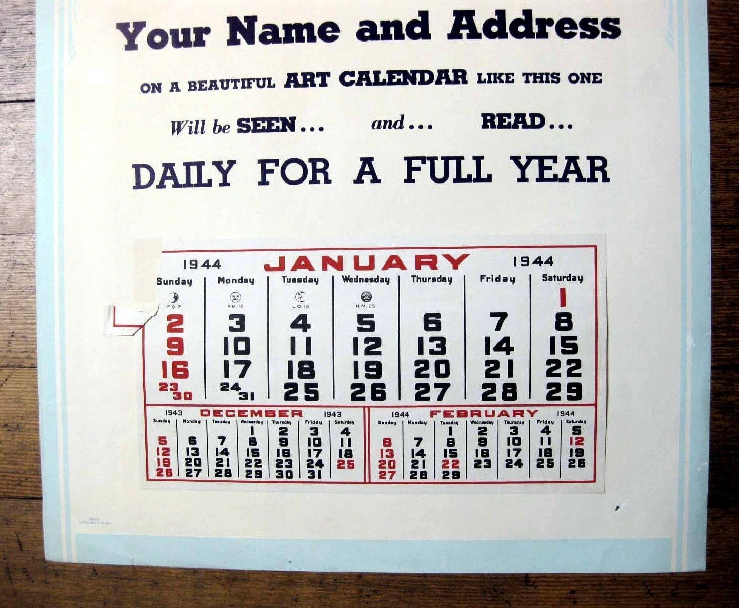 1944 Pinup Girl Calendar by Billy DeVorss Blond Draped in Silver Fox | eBay