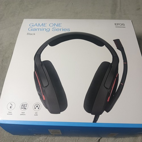 EPOS I Sennheiser GAME ONE Gaming Headset, Open Acoustic, Noise-canceling mic | eBay