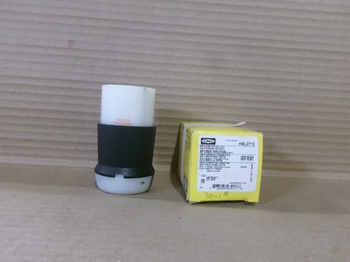 NEW HUBBELL HBL2713 30 AMP 125V/250V 3P 4W CONNECTOR BODY AK | eBay
