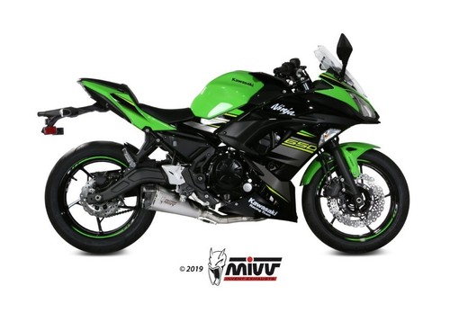 Terminal De Décharge MIVV DELTA RACE INOX KAWASAKI NINJA 650 2017 2018 ...