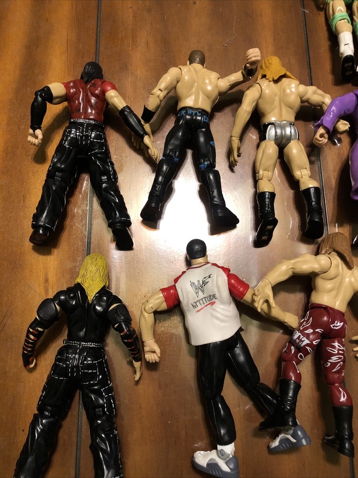 titan tron live jakks pacific wwf figures lot of 17 fugures | eBay