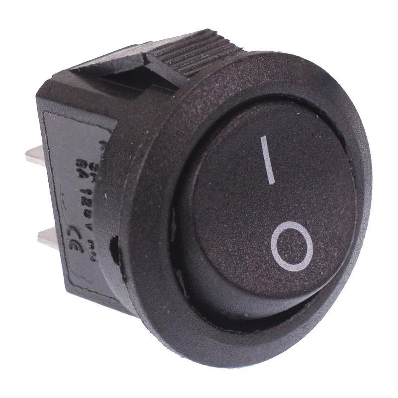 10 x Mini On/Off Round Circular Rocker Switch Car Dash Dashboard Boat ...