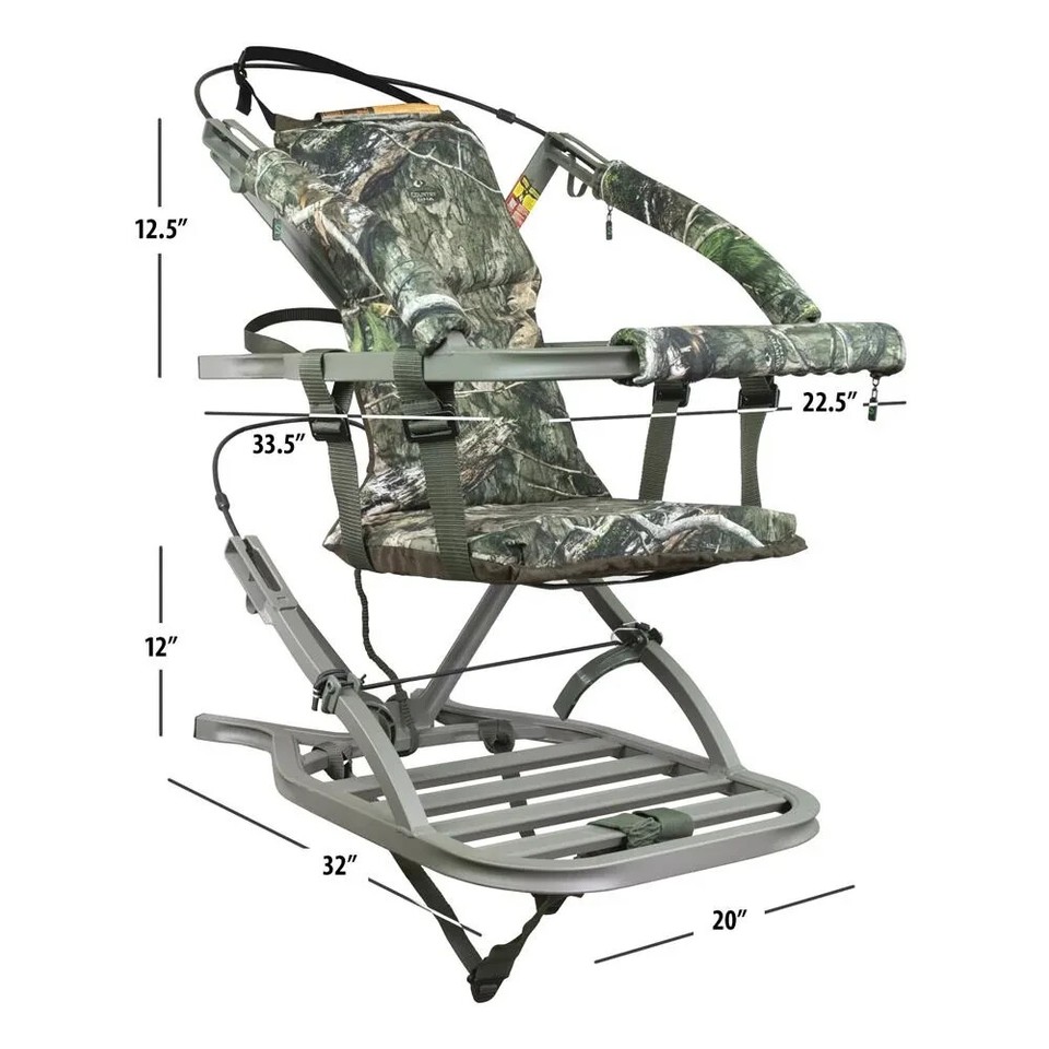 Summit Mini Viper SD Climbing Treestand w/ Stirrups & Harness | eBay