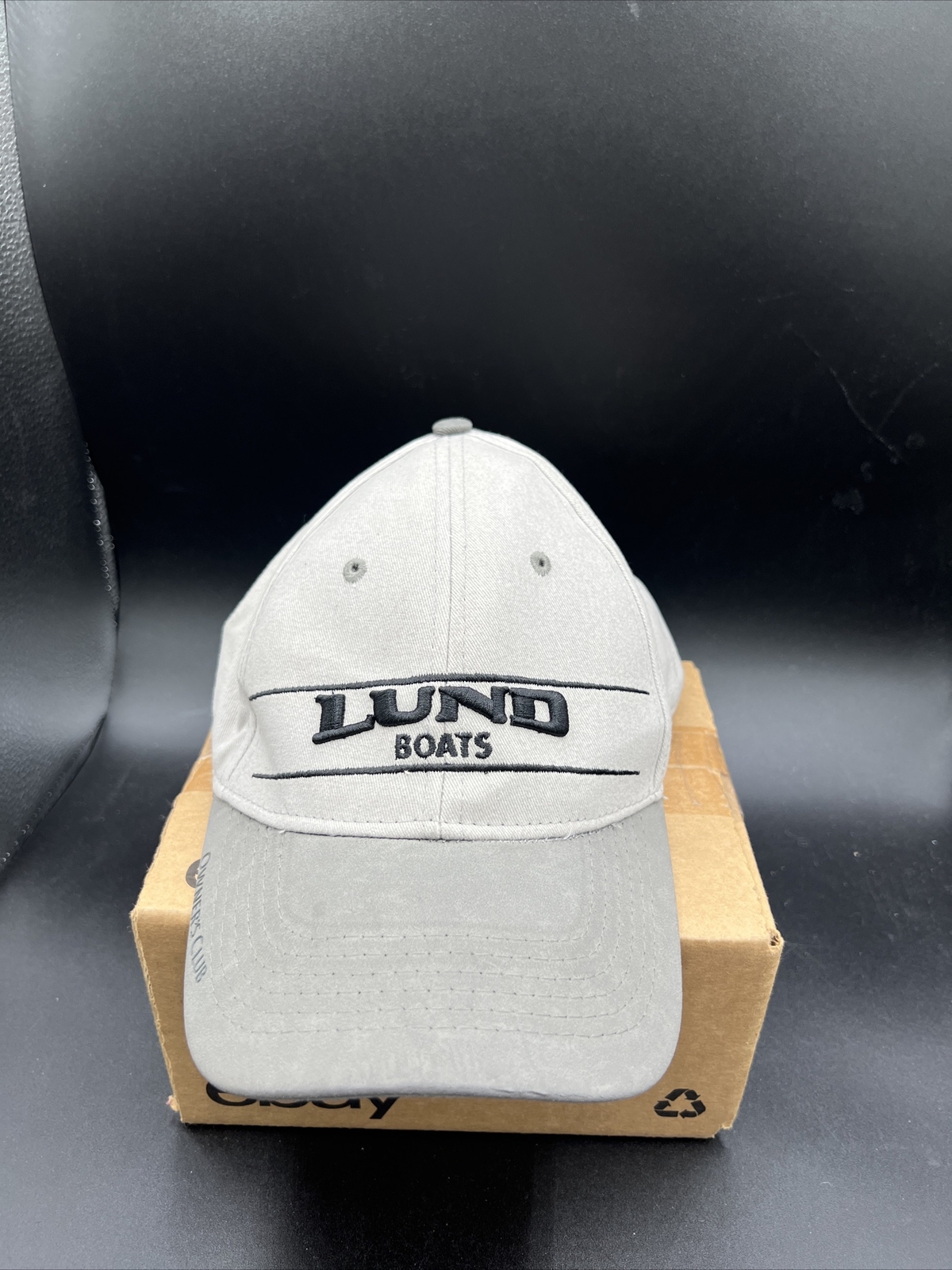 Lund Boats Owner's Club Series Adjustable Hat / Cap Gray Men's Hat | eBay
