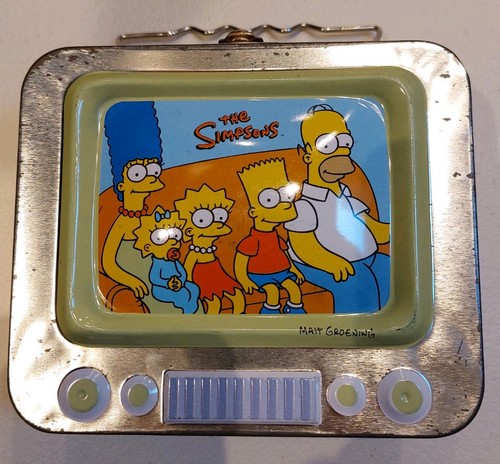 The Simpsons 2002 Metal Lunch Box - Vintage Rare Collectable. TV ...