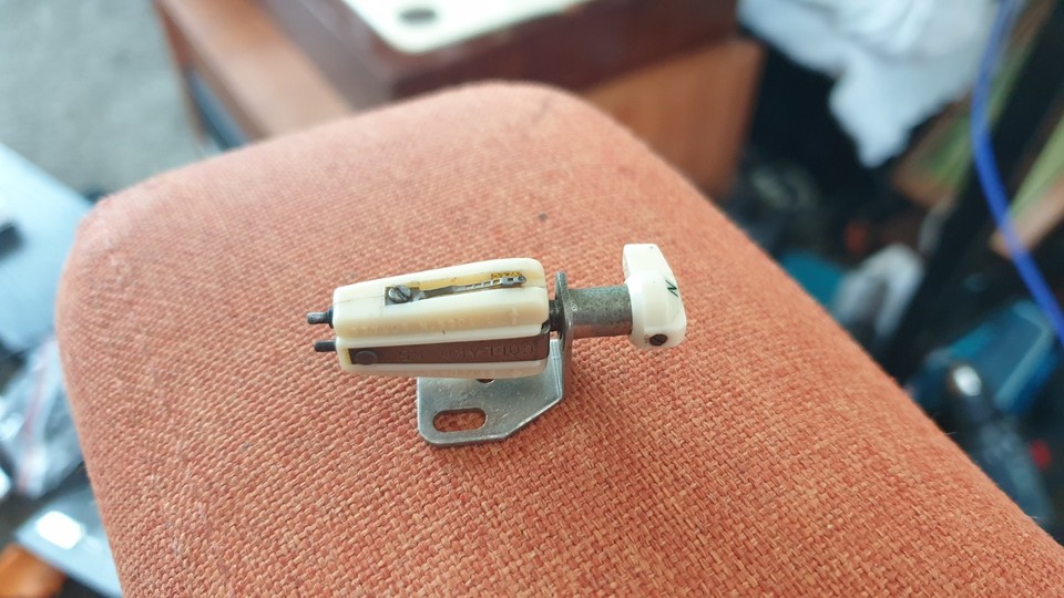 Collaro 55 Studio 0 Crystal Cartridge with 1 good Stylus Styli 1955 ...