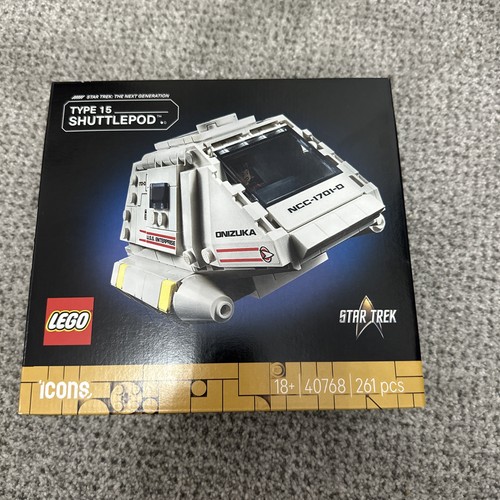 Lego 40768 Star Trek Type-15 Shuttlepod - Enterprise Shuttle Craft NEW ...