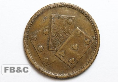 1850 Victoria Regina Whist Counter Token | eBay