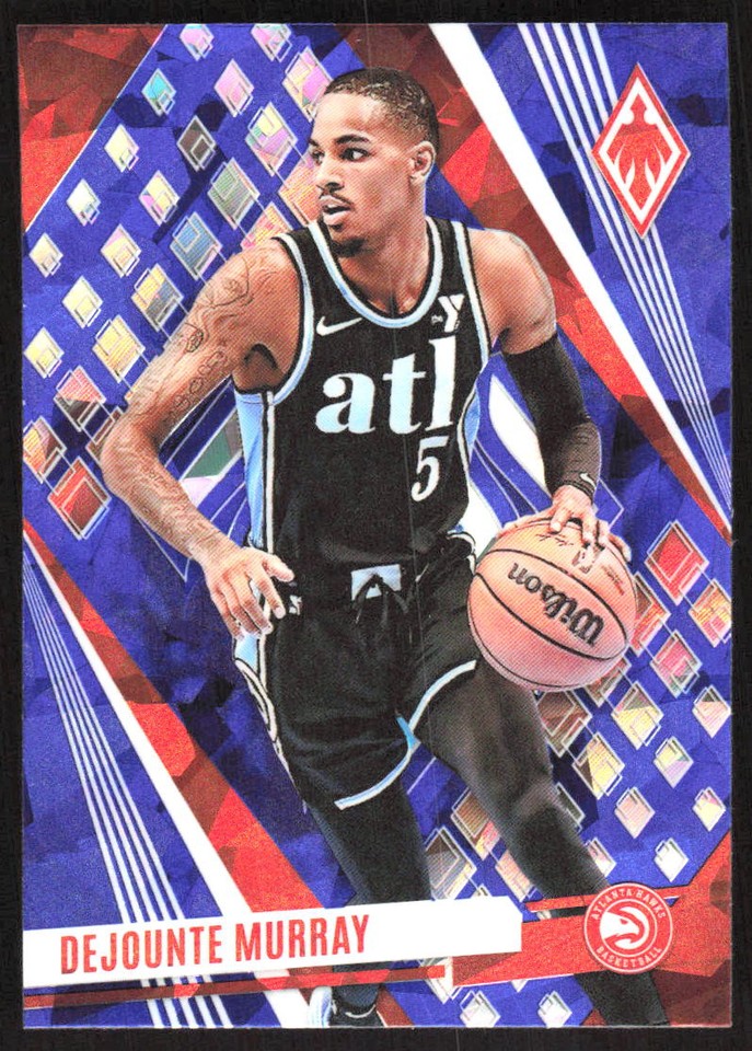 6706F 2023-24 Panini Phoenix #207 Dejounte Murray Phoenix Blue Ice | eBay