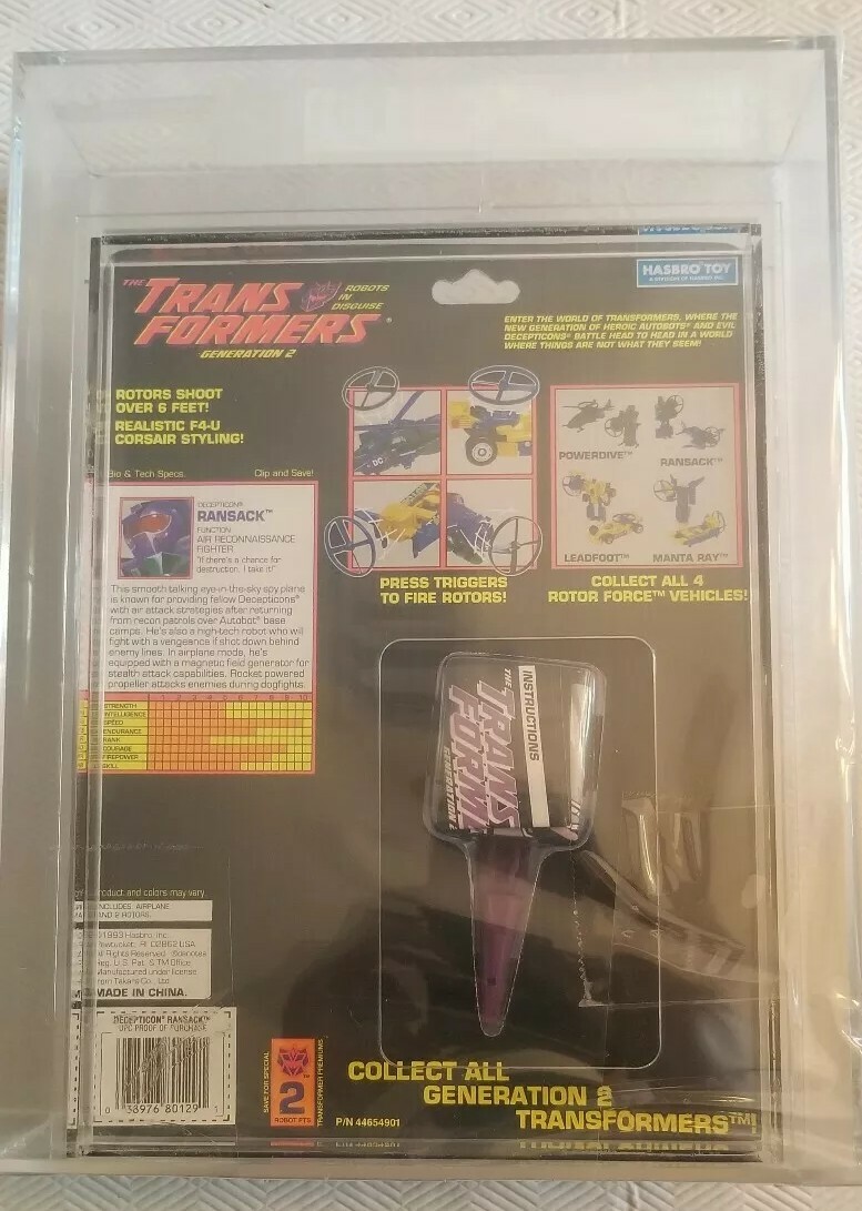 Transformers Generation 2 Ransack (Hasbro 1994) AFA 85+ 85/85/90 | eBay