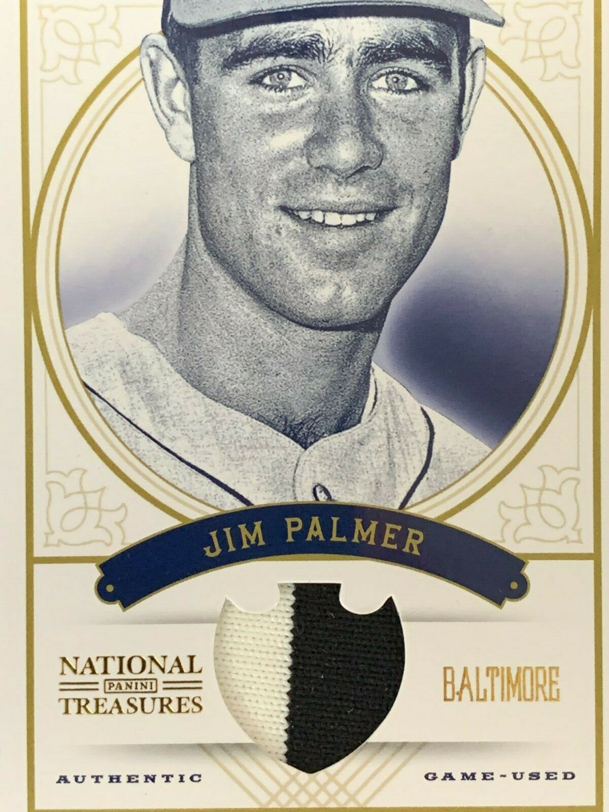 2012 Panini National Treasures - Jim Palmer #75 Prime /15 (MEM) for ...