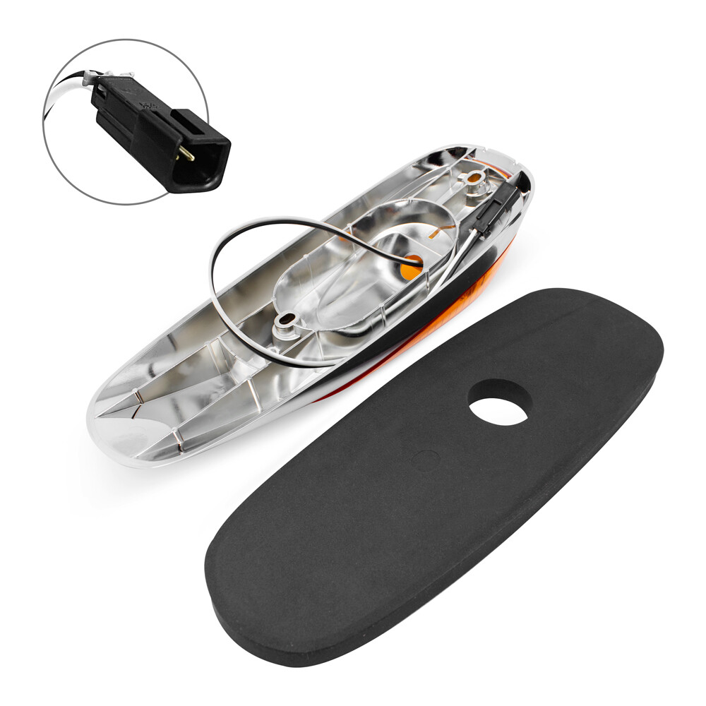 Pro LED 6049A Amber LED Clearance Marker Light - Replaces Peterbilt P54 ...