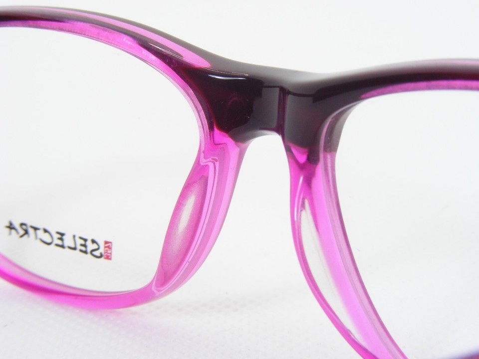 SELECTRA SEL7574 col. 1 BRUSHED GREY /FUCHSIA EYEGLASSES GLASSES FRAME ...