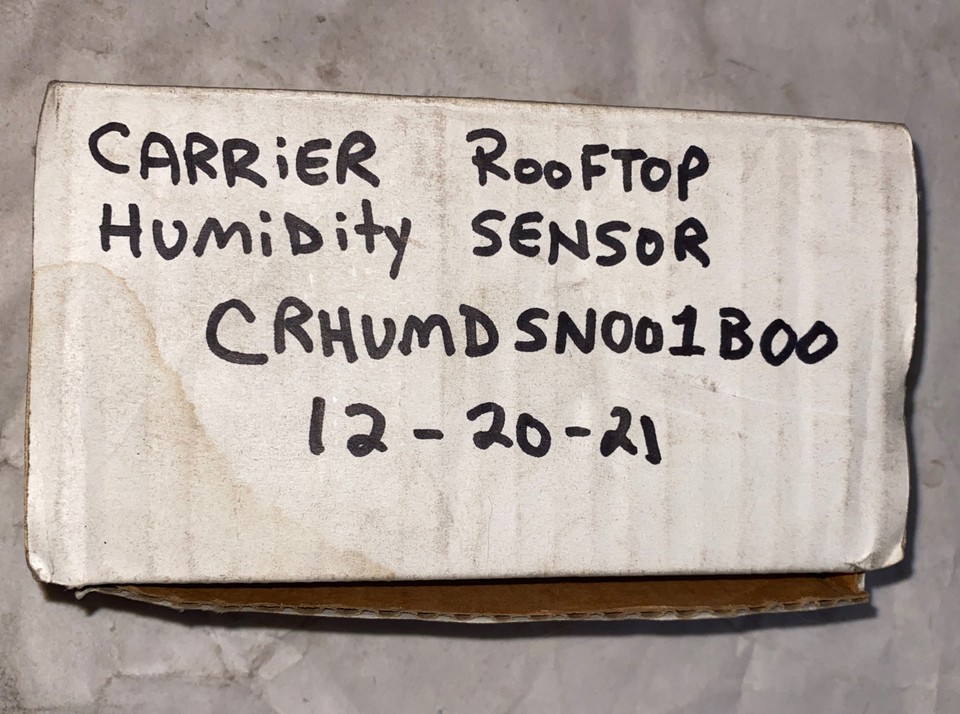 Carrier Rooftop Humidity Sensor CRHUMDSN001B00. | eBay