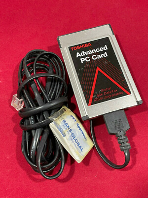 Toshiba Advanced PC Card Global 56k Data/Fax GSM Upgradable Laptop ...