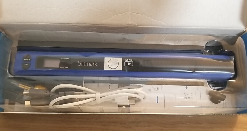 Portable Wand Scanner Document Scanner Handheld Scanner ps-u1 | eBay