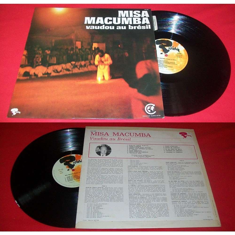 VA / MAURICE BITTER - Misa Macumba Vaudou Au Bresil LP Riviera W ...