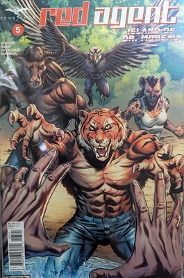 Zenescope Red Agent: Island of Dr. Moreau #5 Cover D Variant | eBay