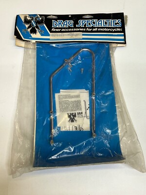 NOS HONDA Drag Specialties SIDE COVER CHROME RAIL RAILS 1983 GOLDWING ...