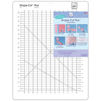 June Tailor Shape Cut Plus Slotted Ruler | eBay