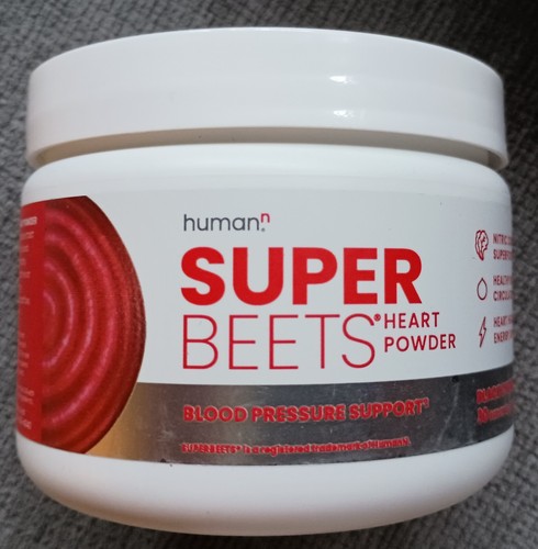 HumanN SuperBeets Black Cherry Beet Root Powder Nitric Oxide Boost 5.3 ...