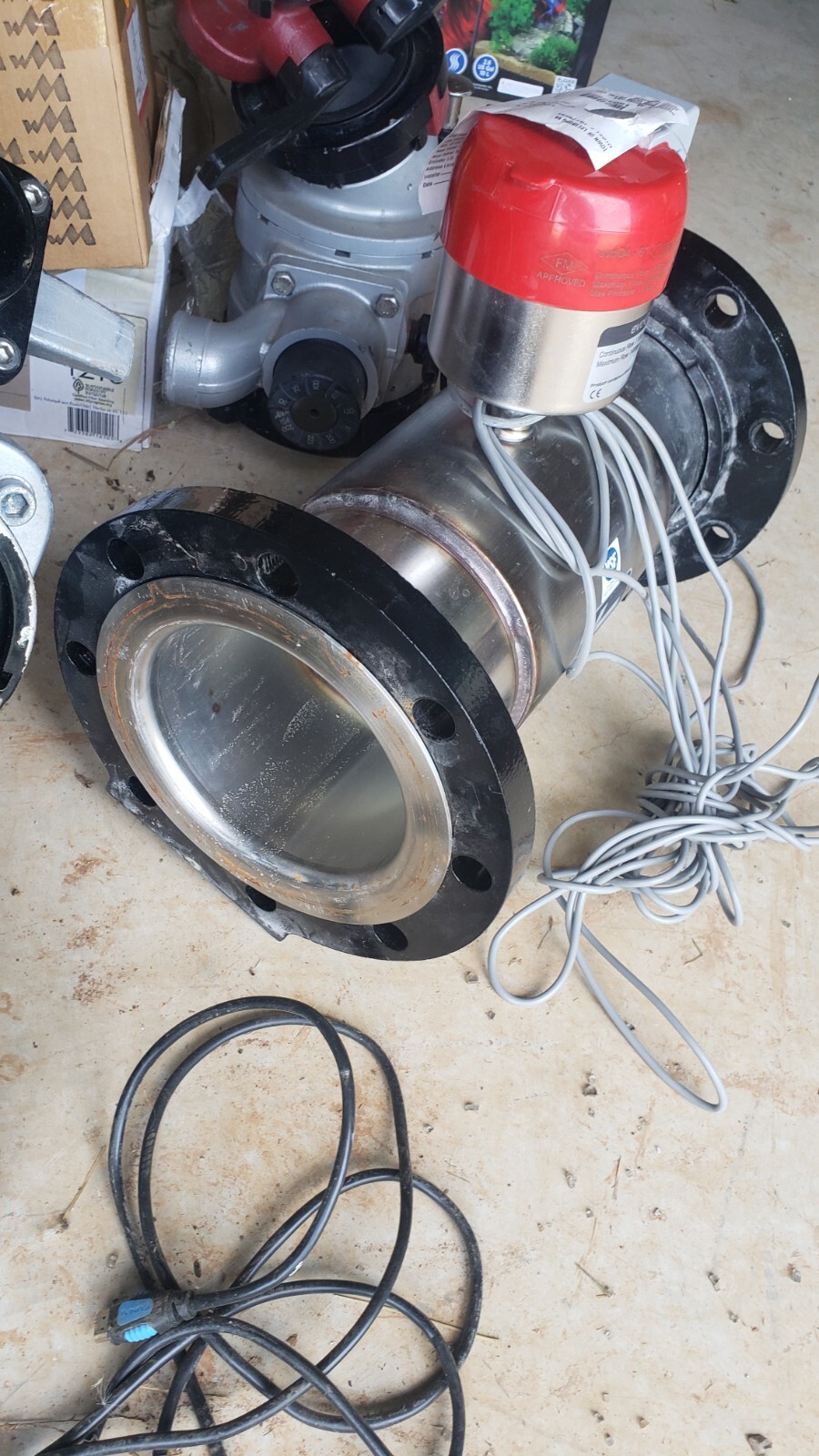 BRAND NEW Honeywell AMCO EvoQ4 Electromagnetic Flow Meter 6" Six Inch ...